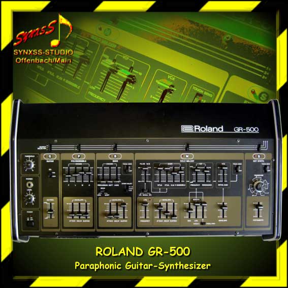 Aliens Project: Roland GR500 Guitar Synthesizer - Sequencer